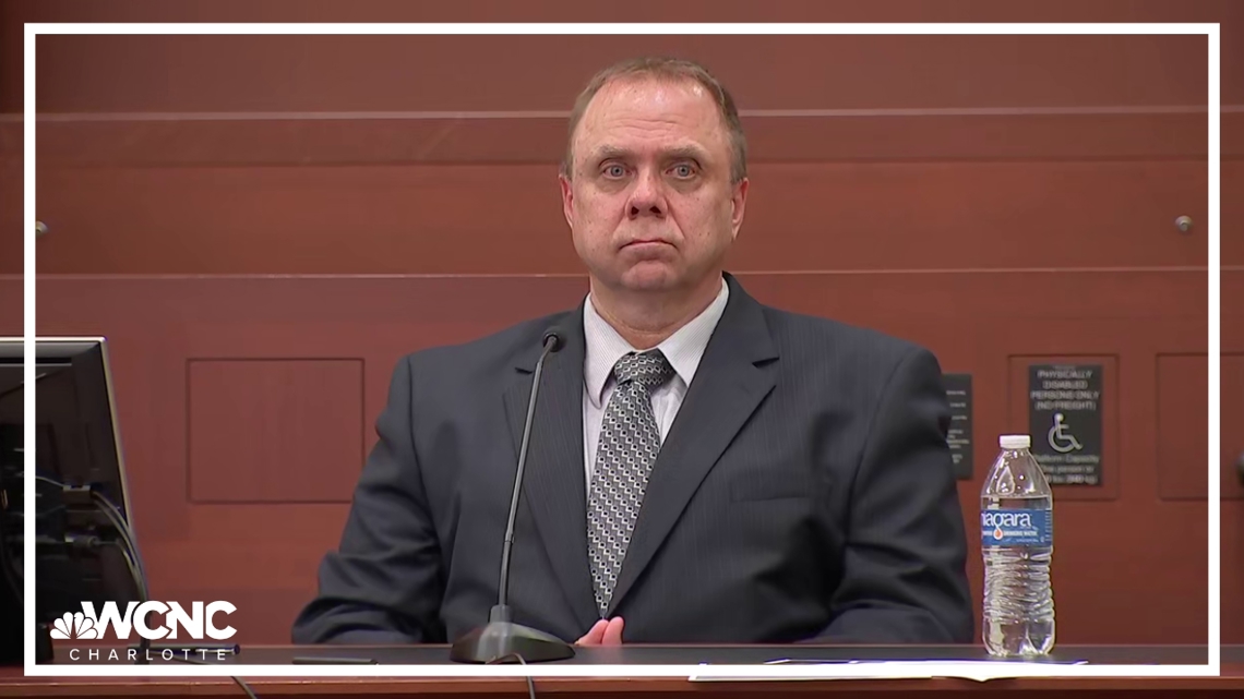 Christopher Palmiter takes the stand during Madalina Cojocari ...