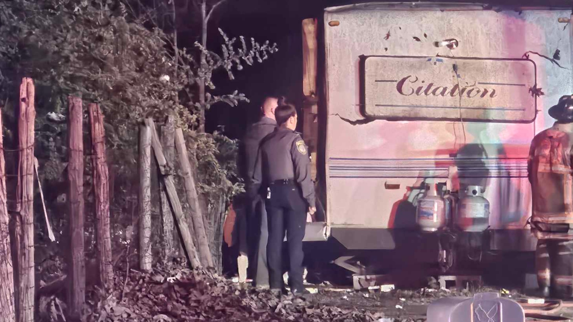 Camper explosion leaves 2 hurt | wcnc.com