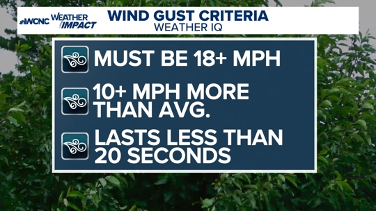 How many mph is the wind when it is windy or breezy | wcnc.com