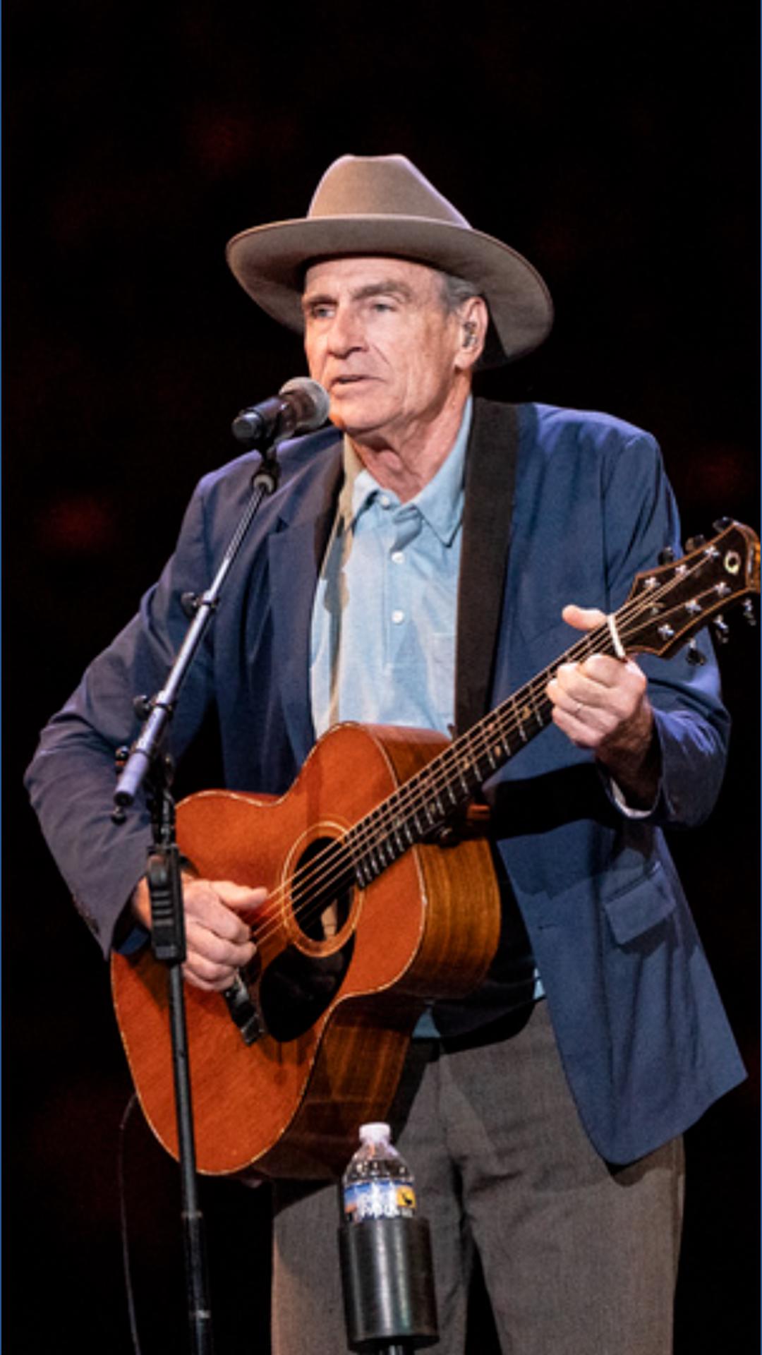 James Taylor is going to Carolina, on tour with his All-Star Band ...
