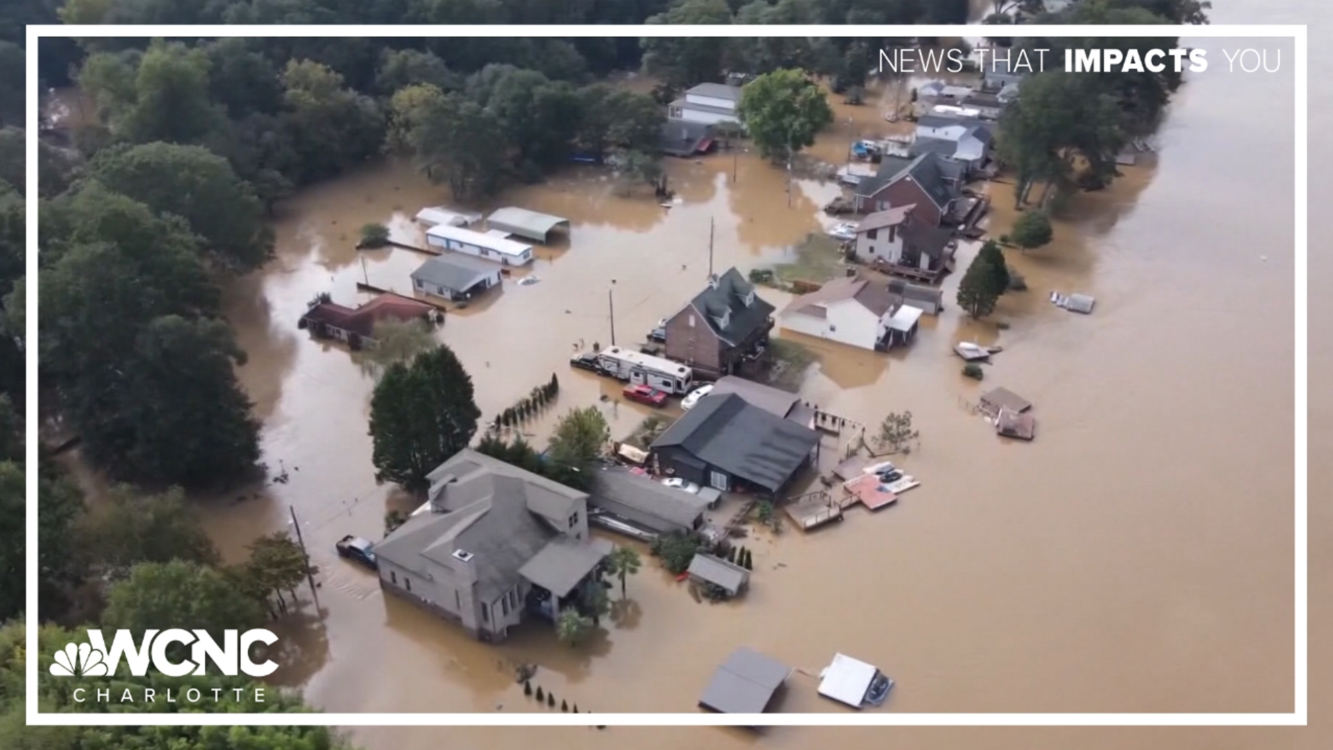 The view from Buncombe County a year after Hurricane Helene | wcnc.com