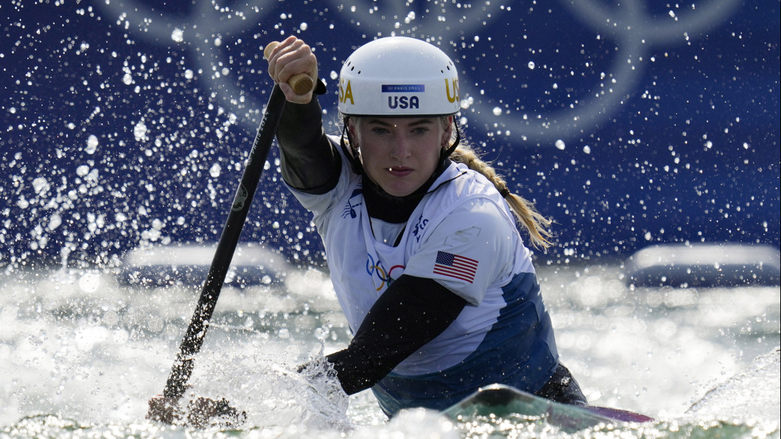 Leibfarth takes on Olympic rapids in Slalom Women’s Canoe | wcnc.com