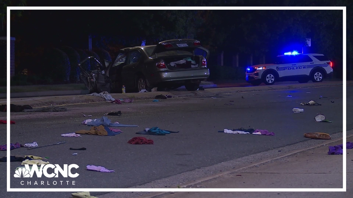 2 seriously hurt in crash near Uptown Charlotte | wcnc.com