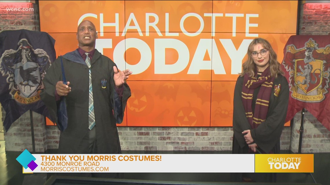Harry Potter on the set of Charlotte Today | wcnc.com