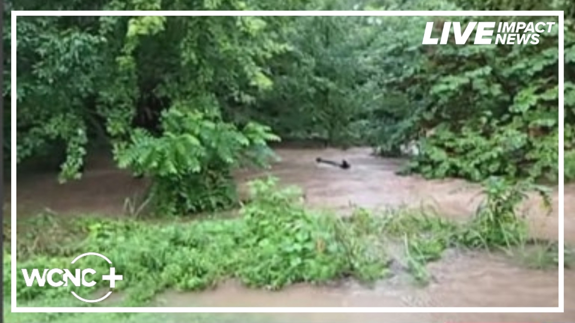 Safety first: storm waters cause fast-moving water | wcnc.com