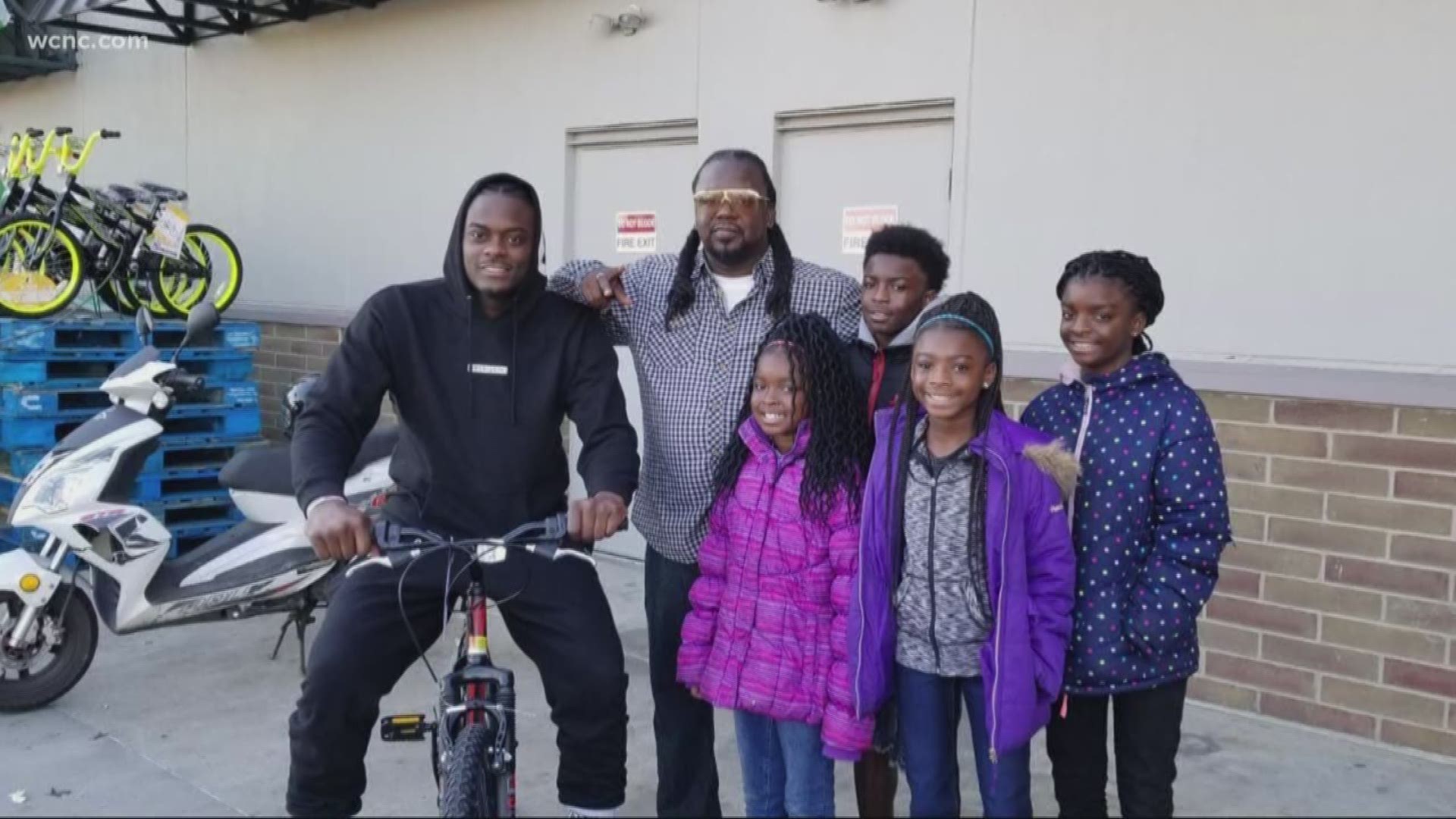 Local NBA player helps family for XMas | wcnc.com