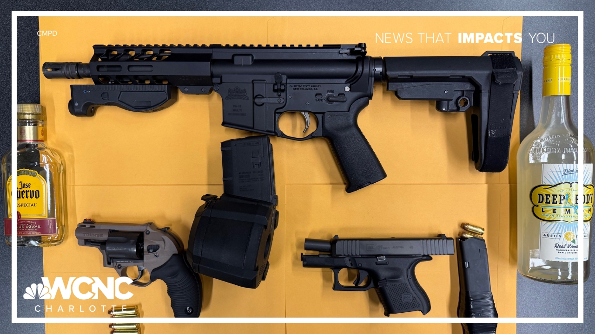 CMPD seize guns, drugs and break up street takeover in Charlotte ...