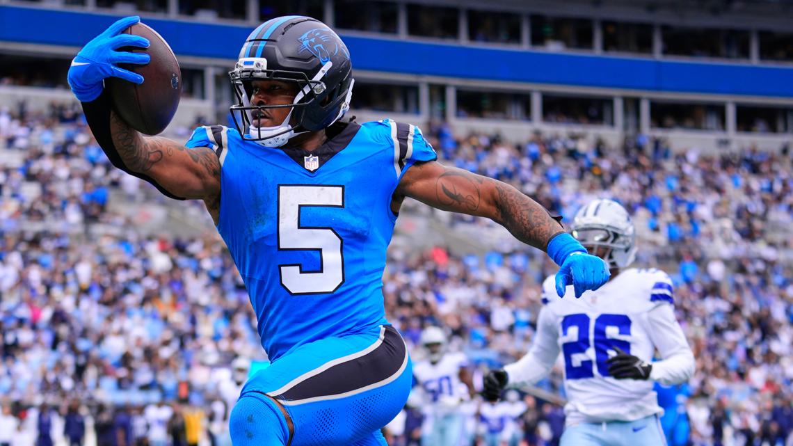 Rico Dowdle sets franchise records in Panthers win over Cowboys | wcnc.com