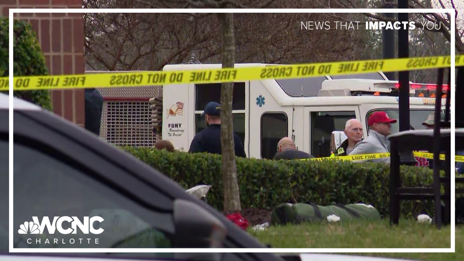 Two officers shot, suspect killed during child custody exchange in Mint ...