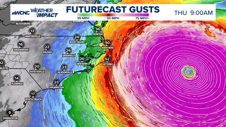 Tracking Hurricane Erin's rapid intensification | WCNC Charlotte Weather Impact | wcnc.com