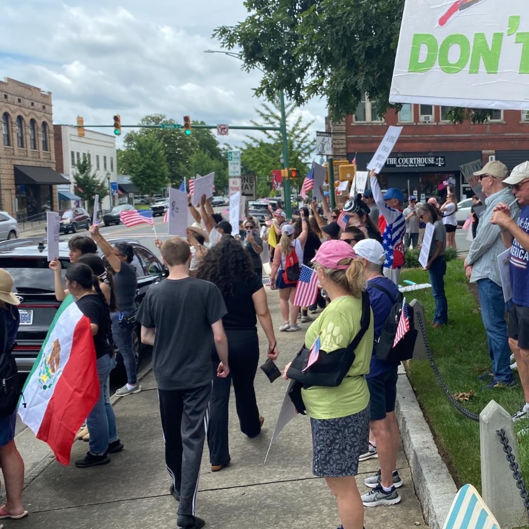 Anti-Trump 'No Kings' protests held in the Charlotte area Saturday ...