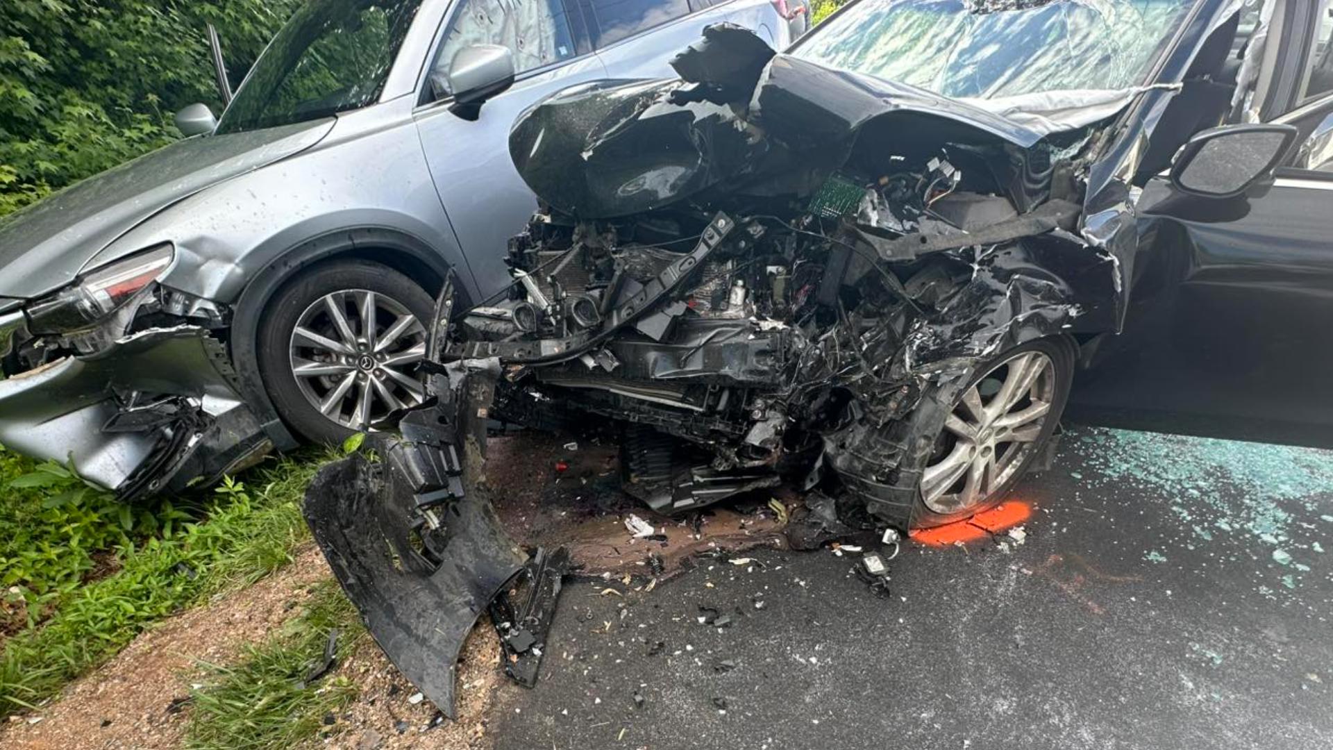 Three-car crash in Burke county sends multiple people to hospital ...