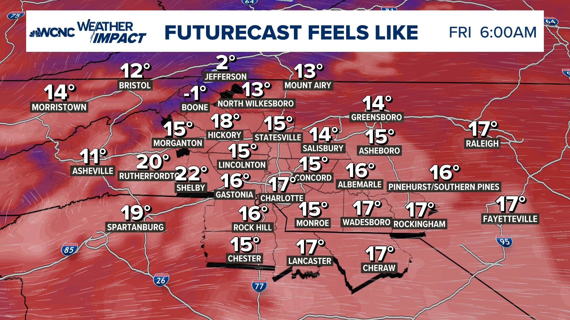 Hourly Forecast on WCNC in Charlotte, North Carolina | wcnc.com