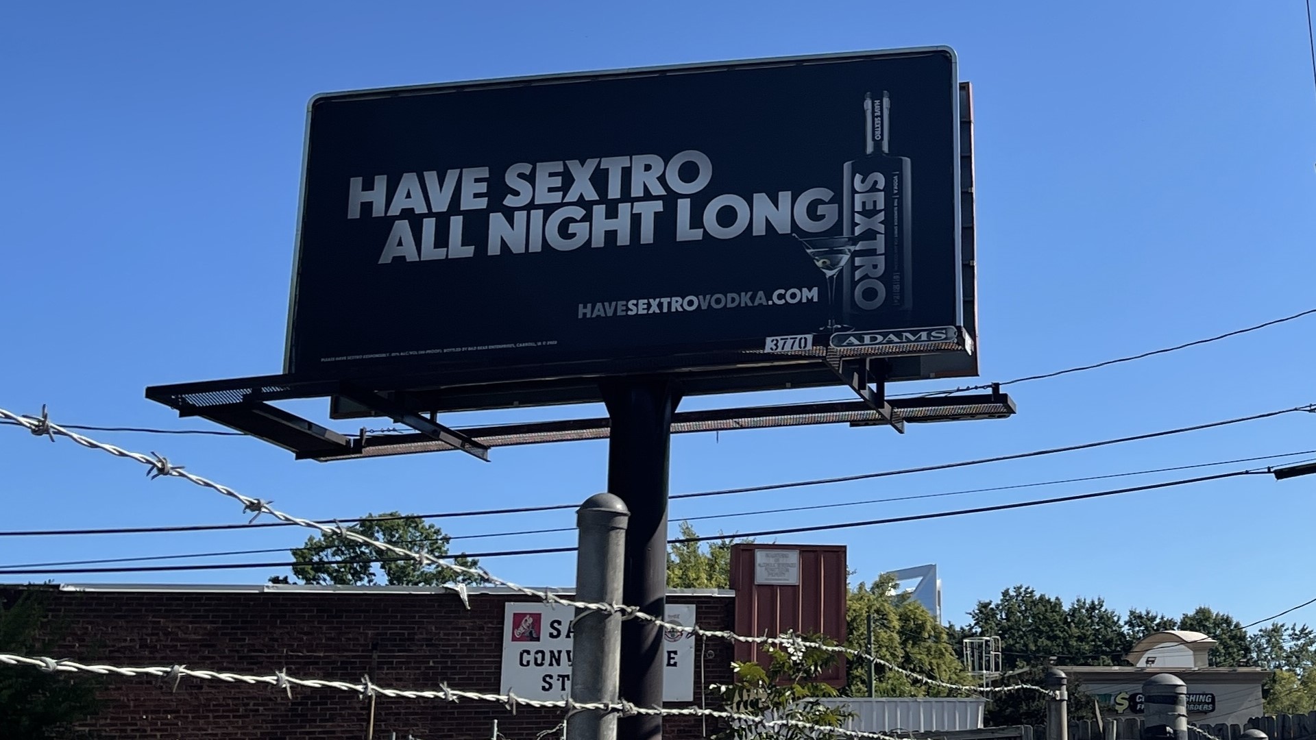 Sextro Vodka: The story behind the hilarious billboards | wcnc.com