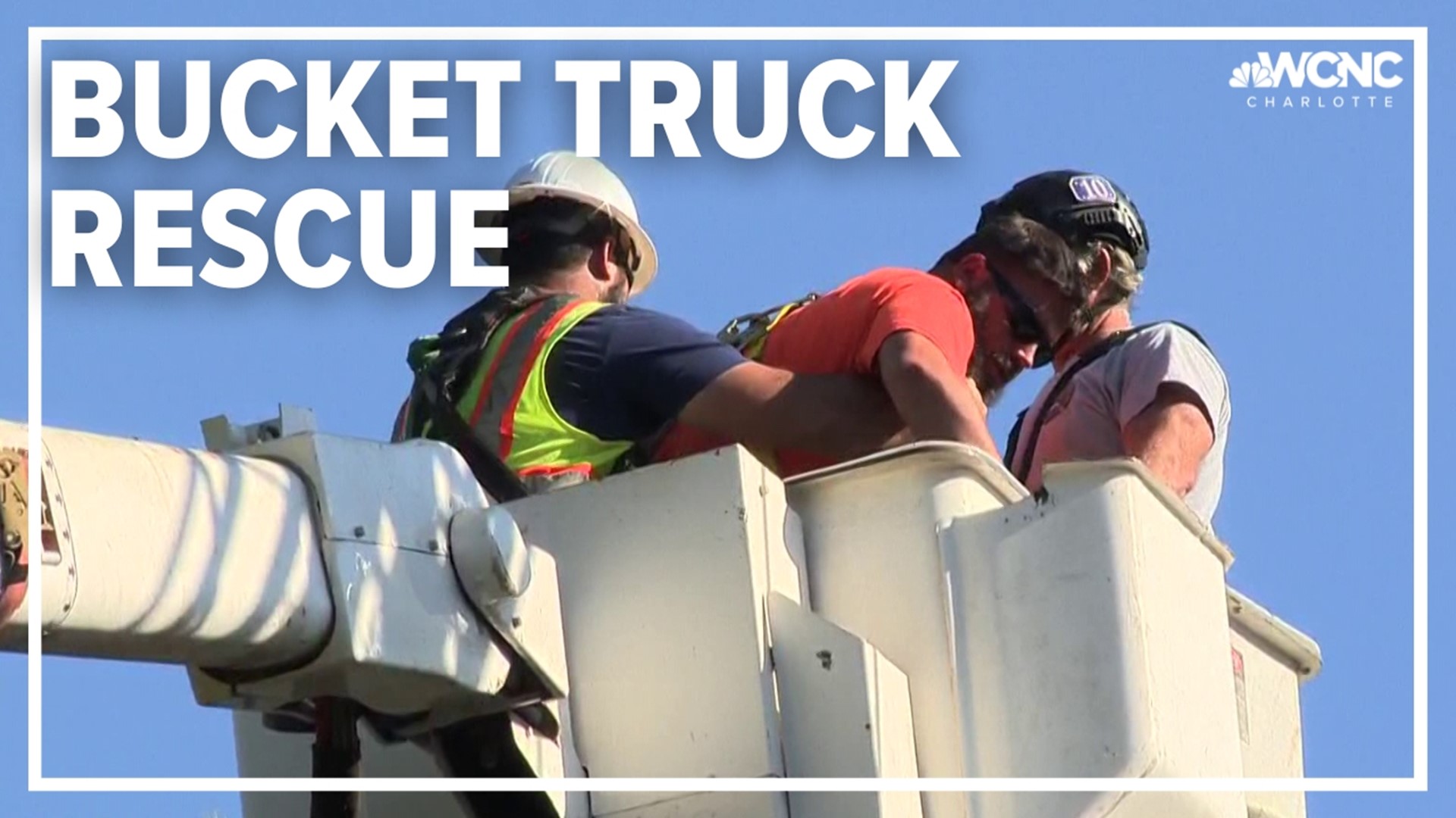 High-angle rescue in south Charlotte | wcnc.com