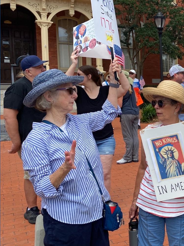 Anti-Trump 'No Kings' protests held in the Charlotte area Saturday ...