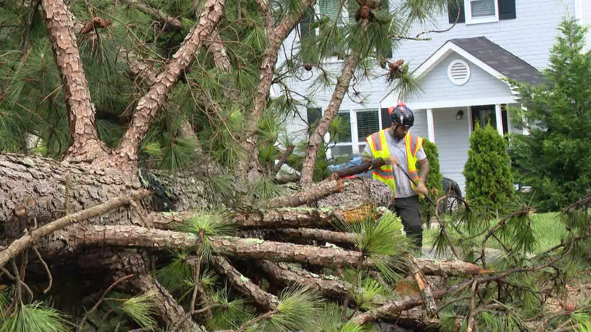 Charlotte thunderstorm causes storm damage | wcnc.com