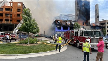 Massive fire in South Park area of Charlotte | wcnc.com