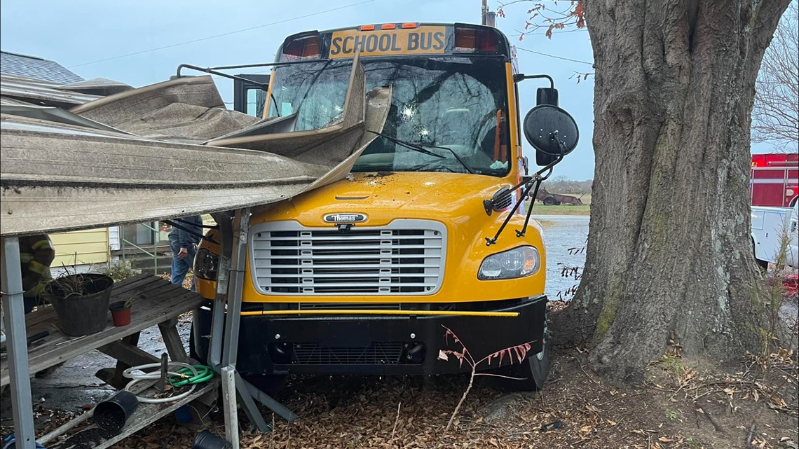 Driver, student hospitalized after school bus crash in SC | wcnc.com