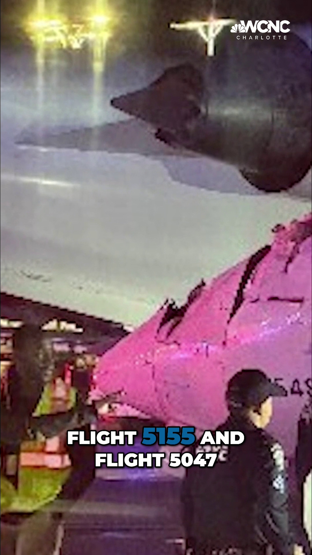 Delta jet arriving from Charlotte collides with another jet on the ...