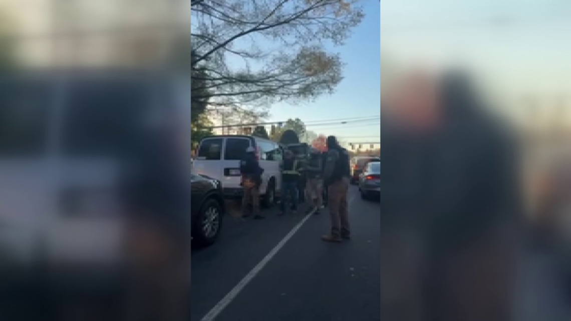 Border Patrol arrest outside church caught on video | wcnc.com