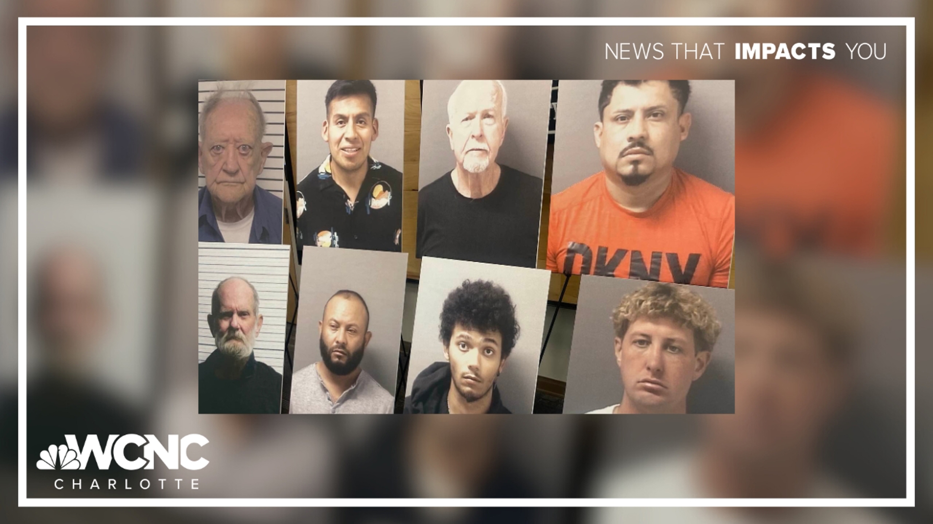 Mooresville Police announce 8 arrests in child sexual predator crackdown | wcnc.com