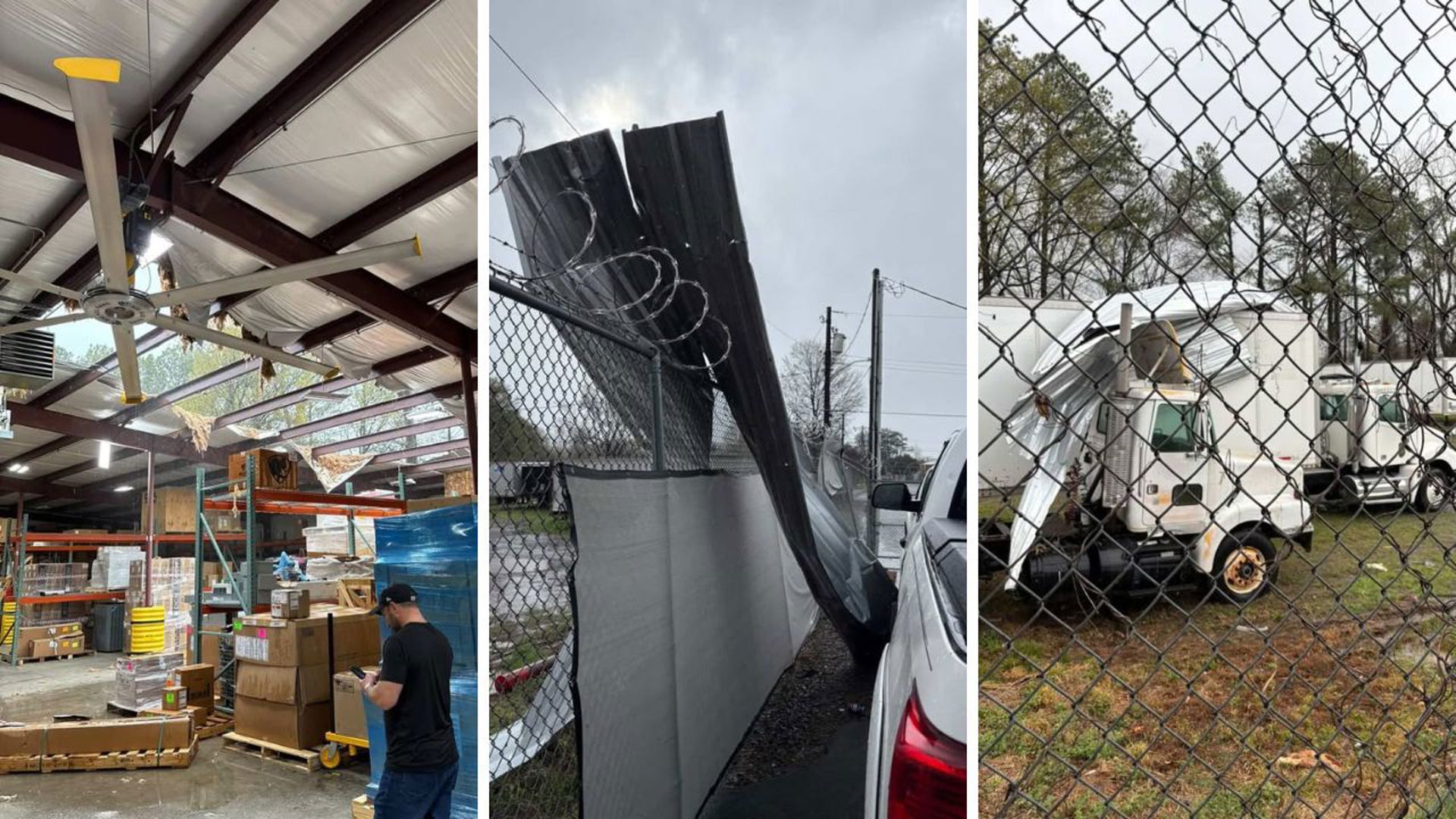 National Weather Service confirms EF0 tornado hit Charlotte warehouse ...