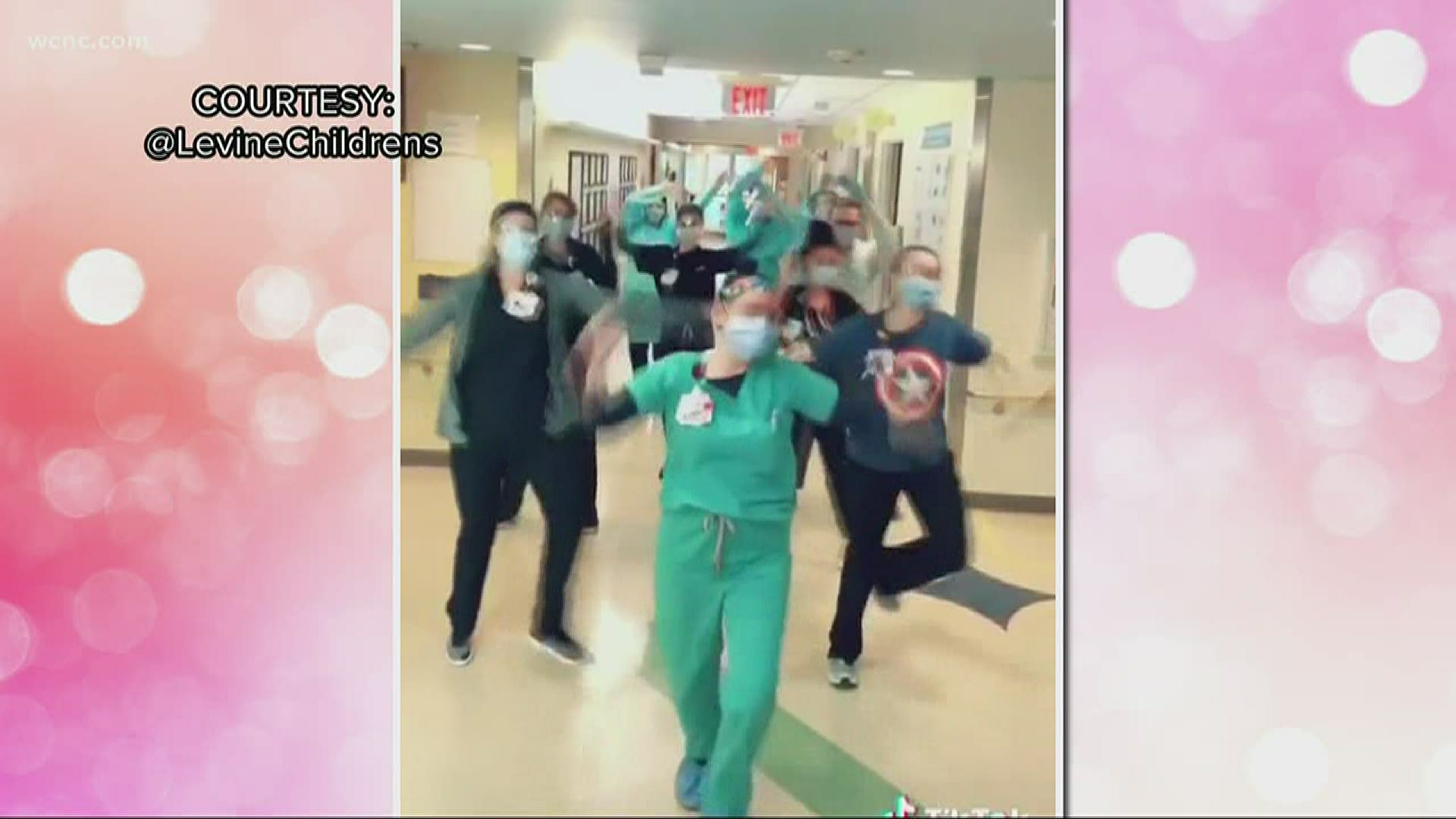Charlotte nurses go viral with coronavirus dance | wcnc.com