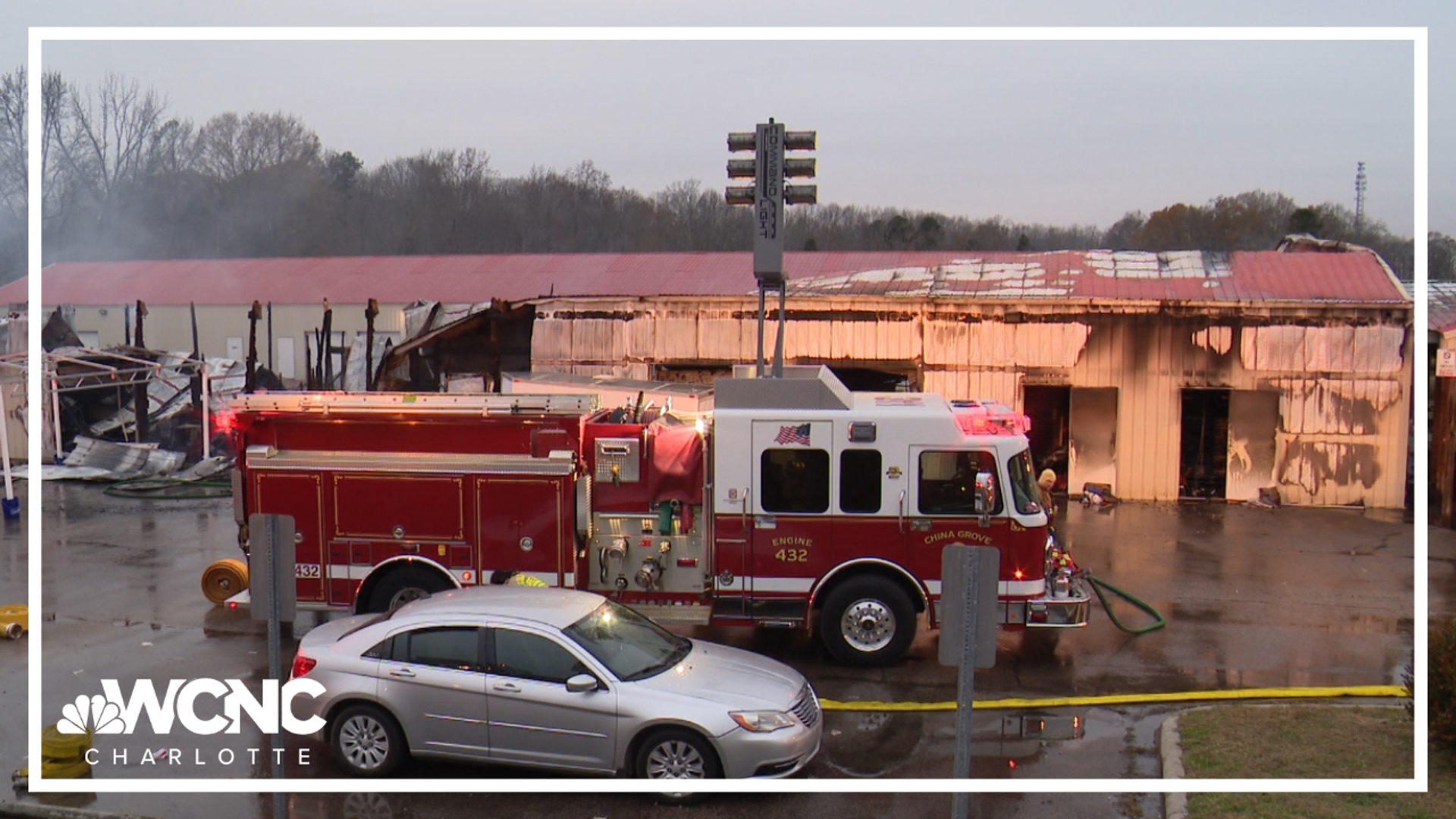 Webb Road Flea Market fire suffers another major fire | wcnc.com