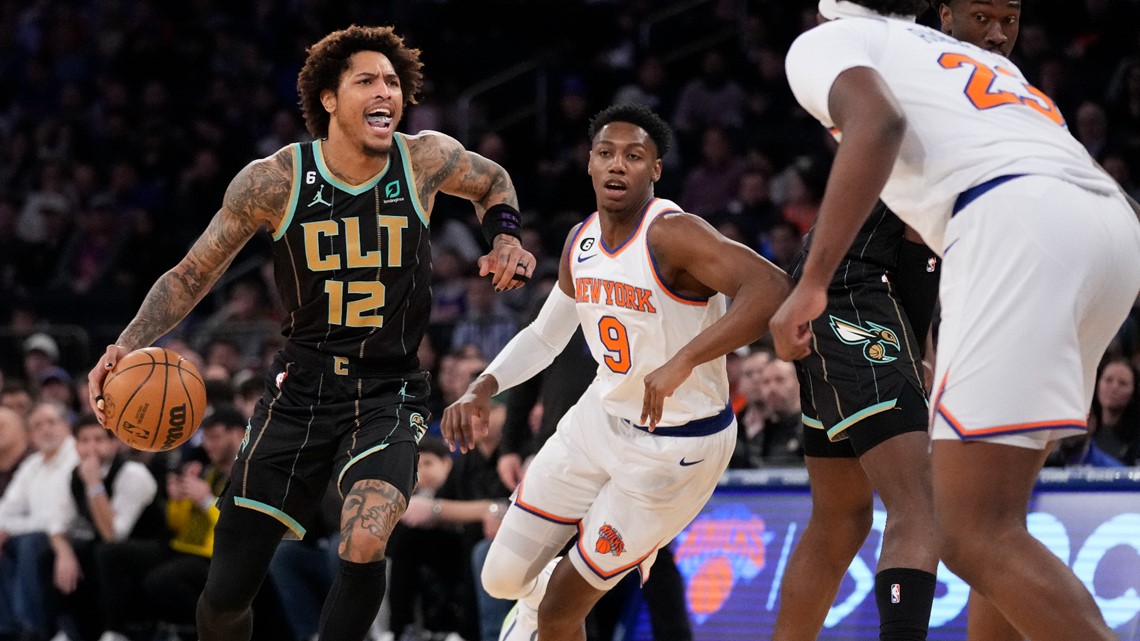 Oubre, Hornets pull off comeback win over Knicks | NBA scores | wcnc.com