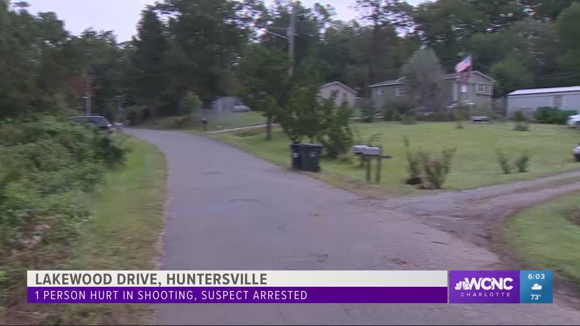 Huntersville police arrest suspect after shooting | wcnc.com