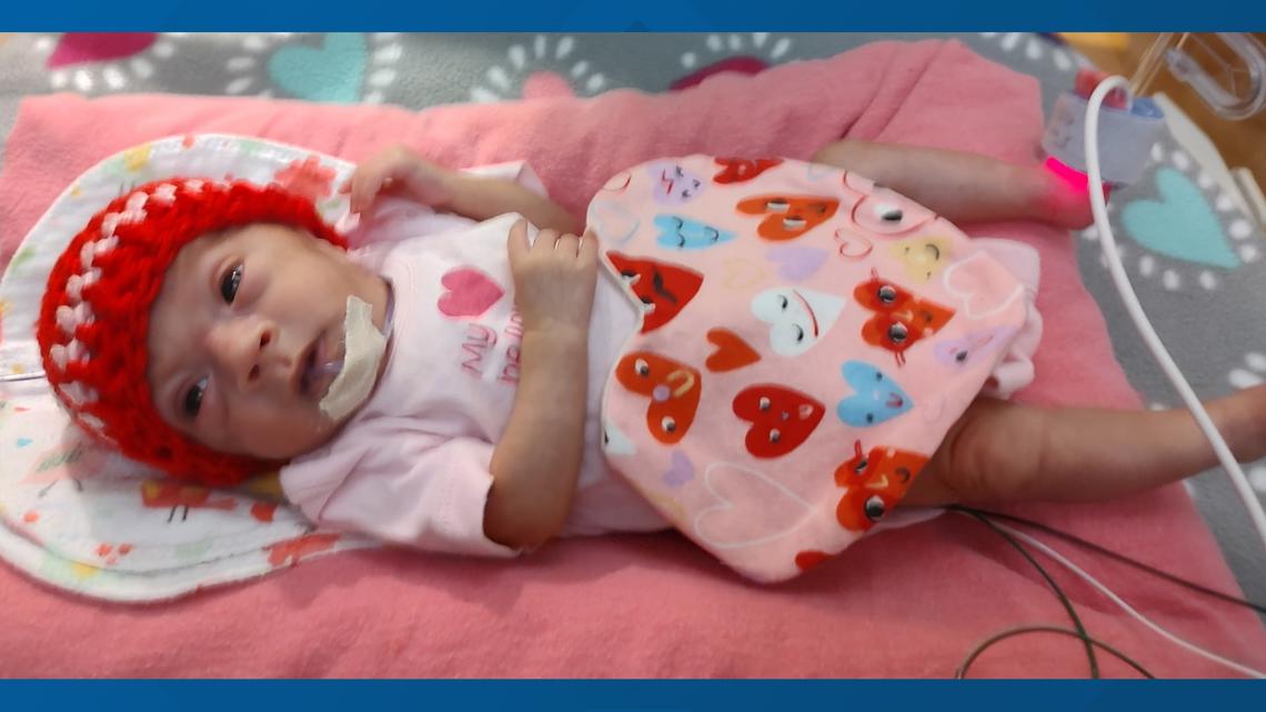 Babies celebrate Valentine's Day at Atrium Health's NICU | wcnc.com