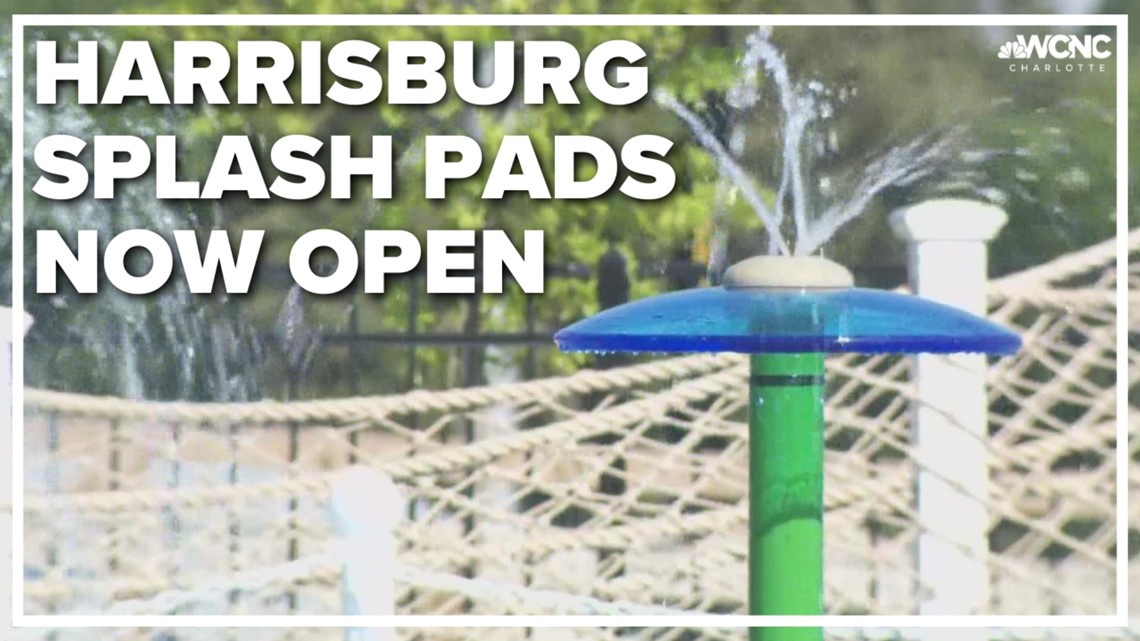 Harrisburg splash pads now open | wcnc.com