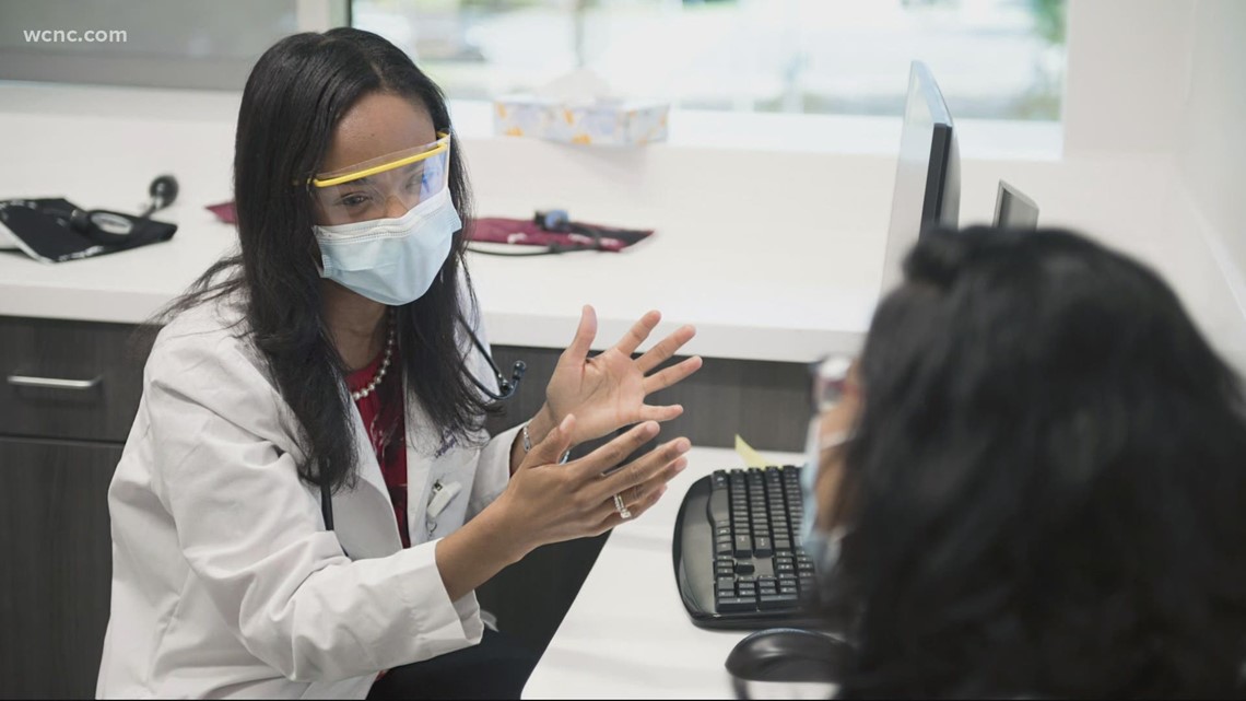 Highlighting a cardiologist for Novant Health, Dr. Sandy Charles | wcnc.com