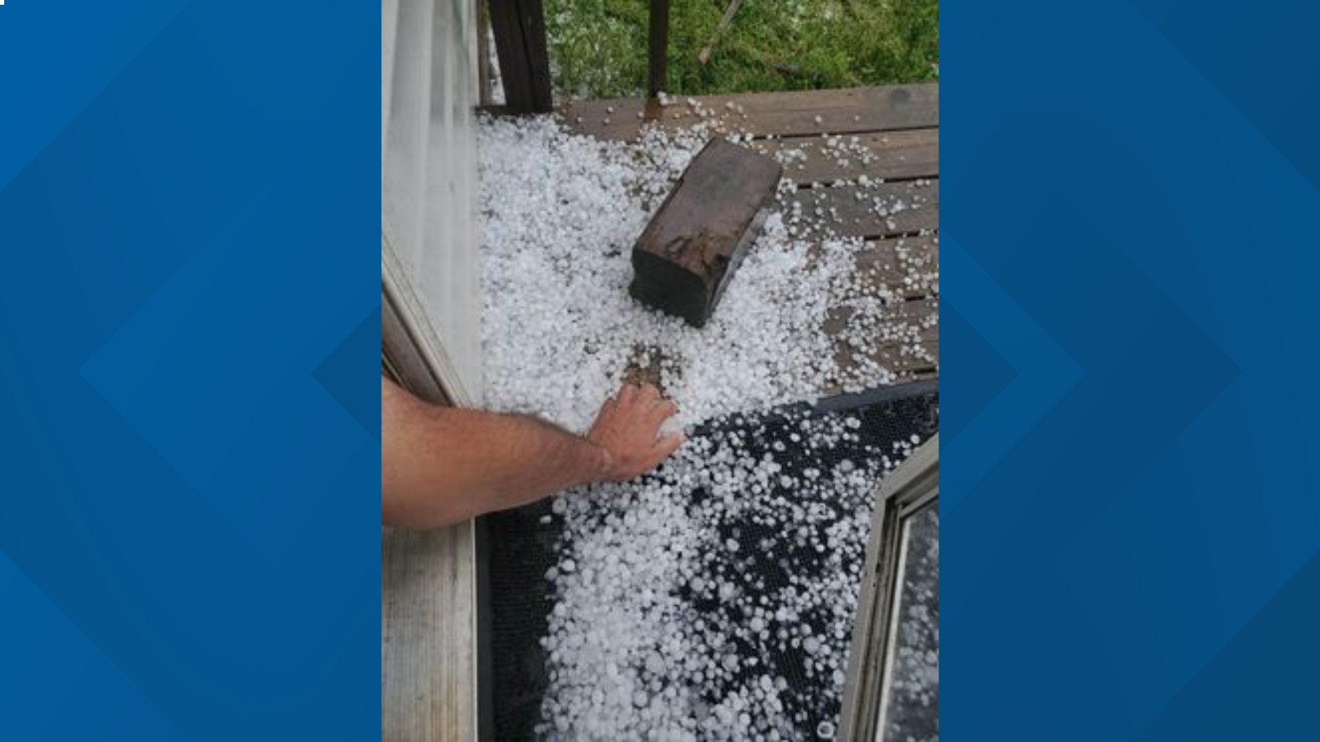 Hail falls in Iredell, Alexander counties in North Carolina | wcnc.com