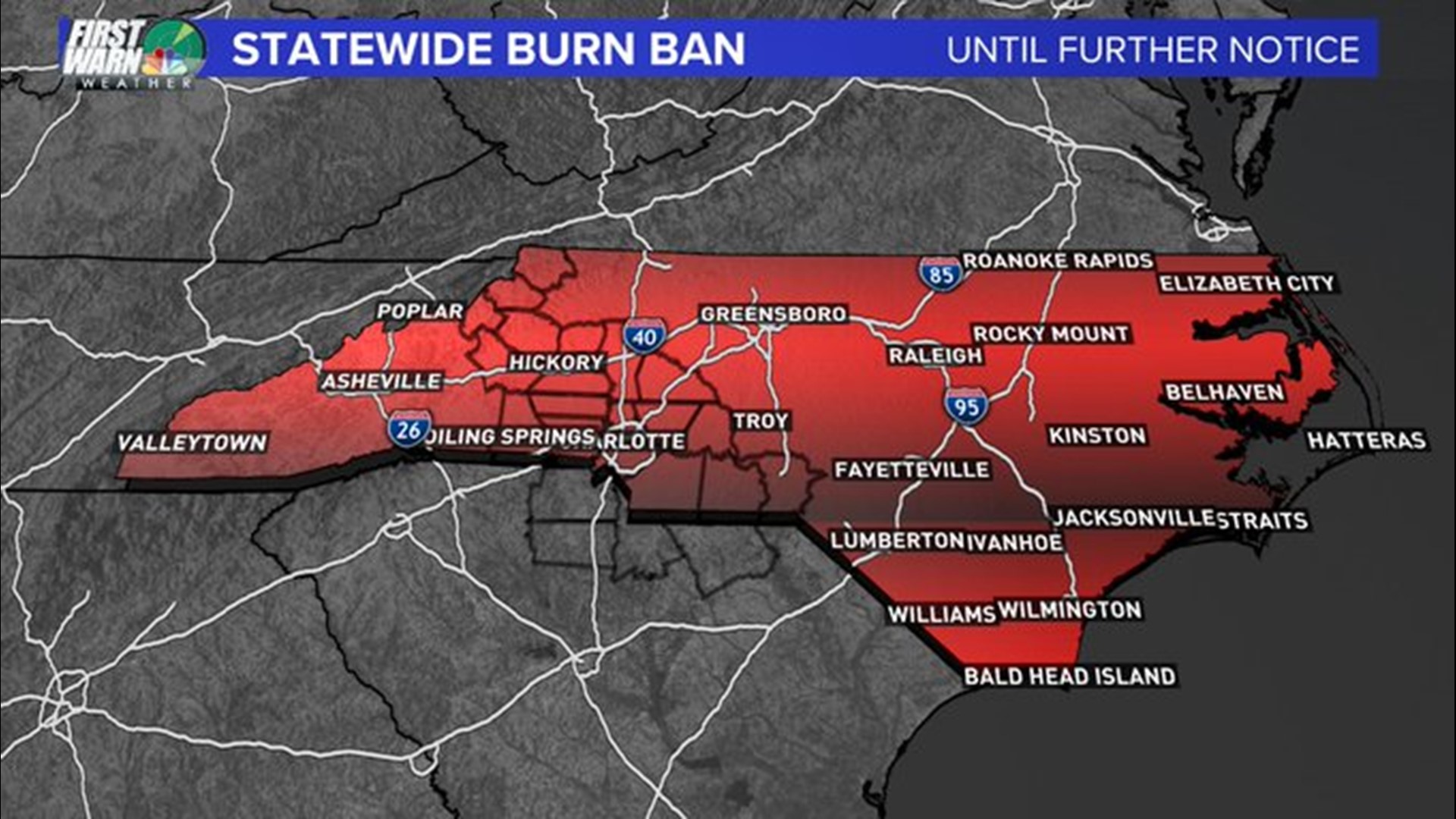 North Carolina Forest Service to issue burn ban | wcnc.com