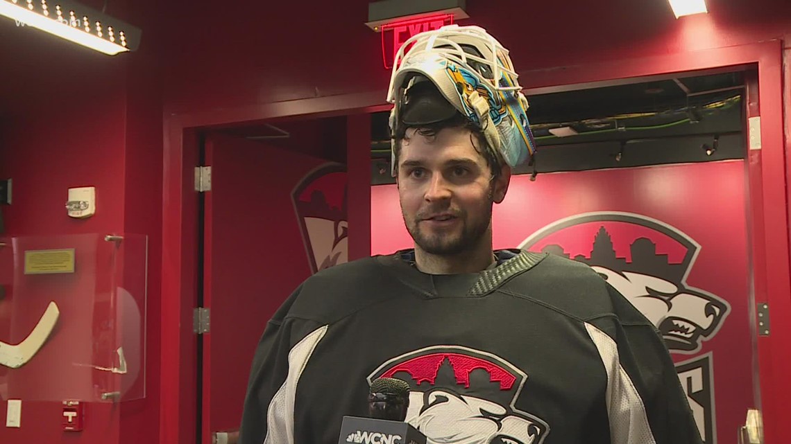 Checkers new goaltender is from North Carolina, and a member of the Air ...