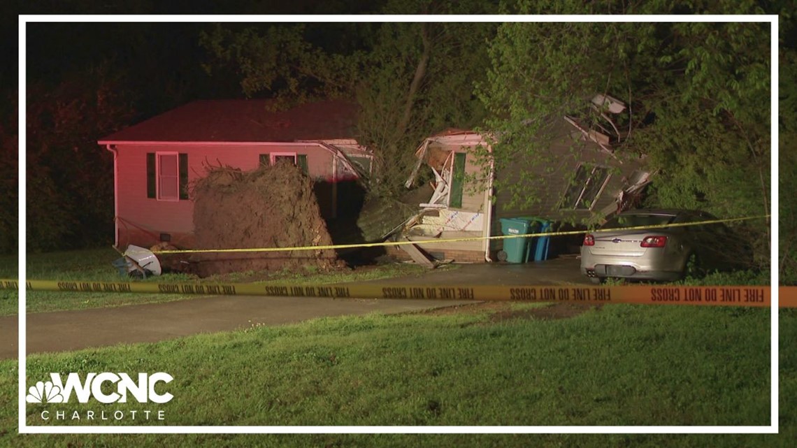 Widespread damage reported after strong storms move through the Charlotte area | wcnc.com