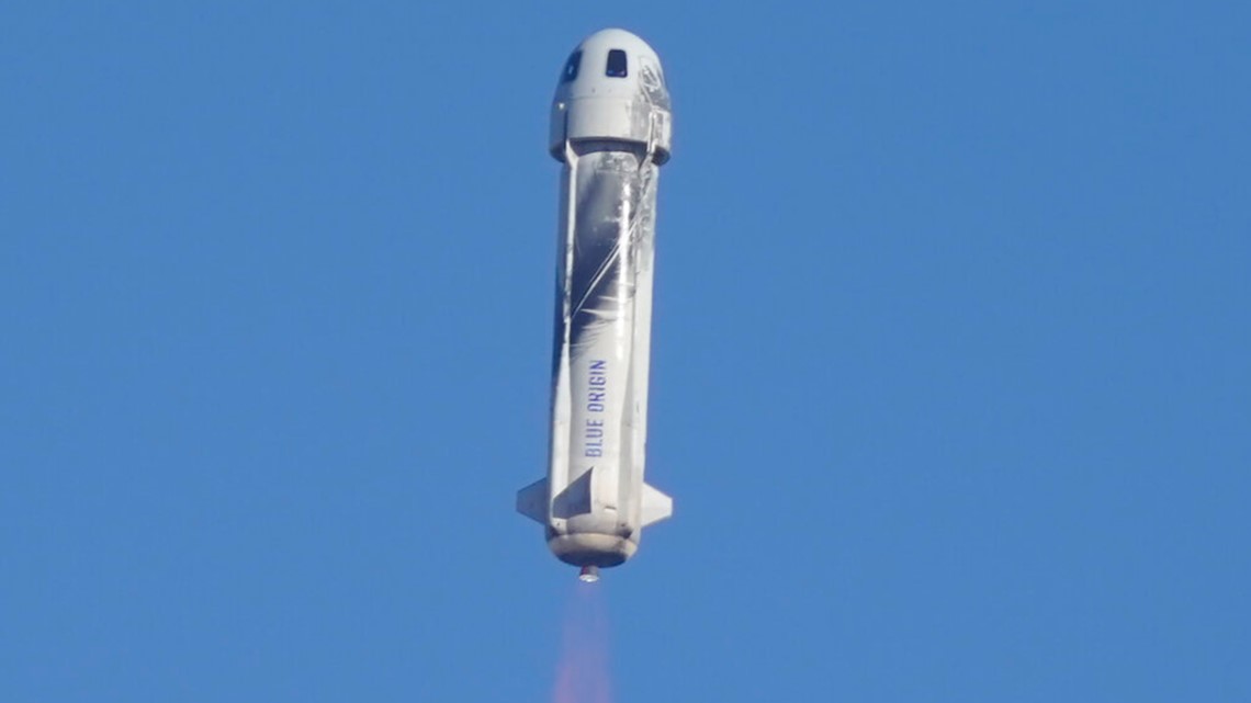 UNC professor rockets into space on Blue Origin | wcnc.com