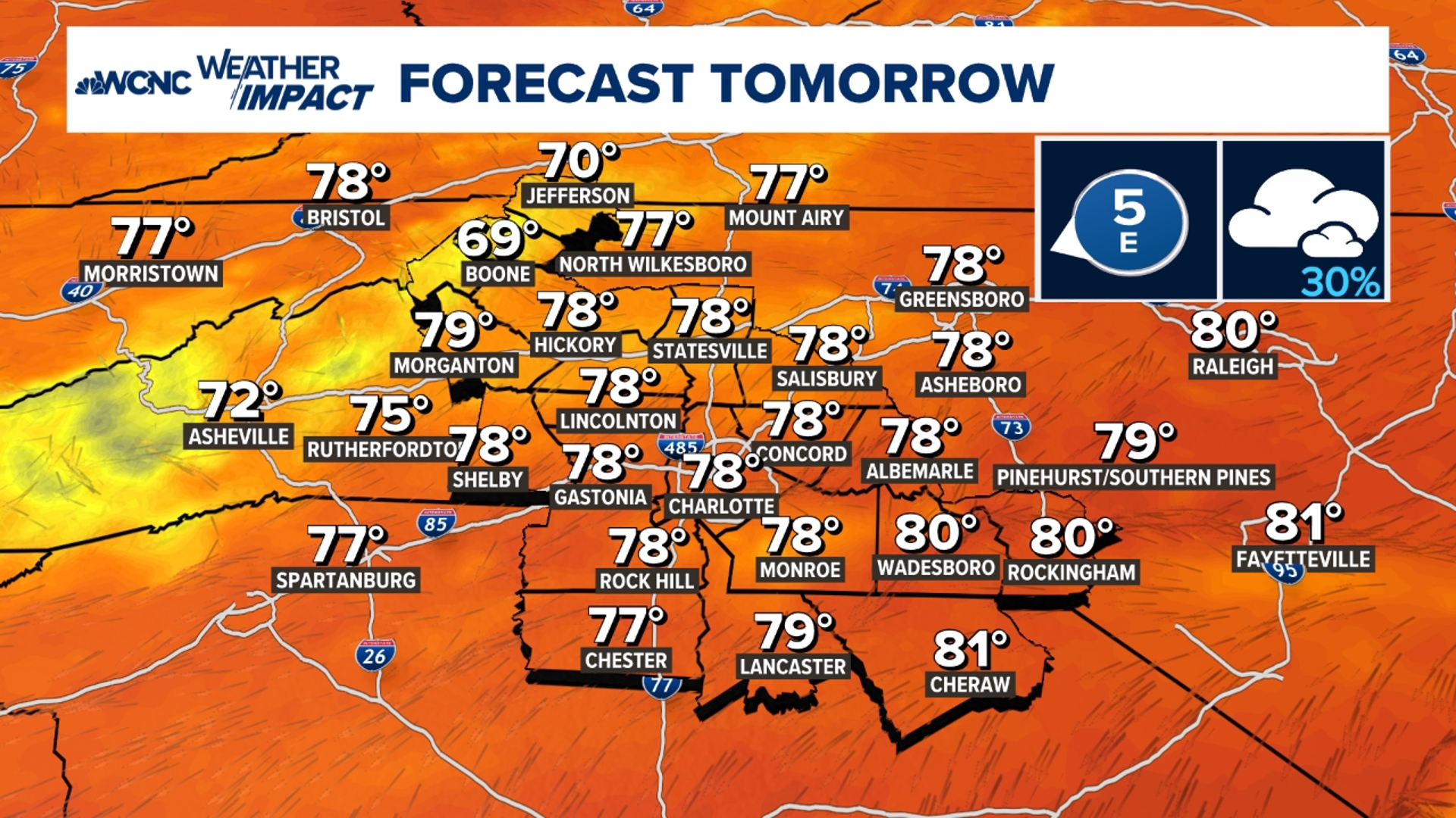 How to read a weather radar | Understanding the colors | wcnc.com
