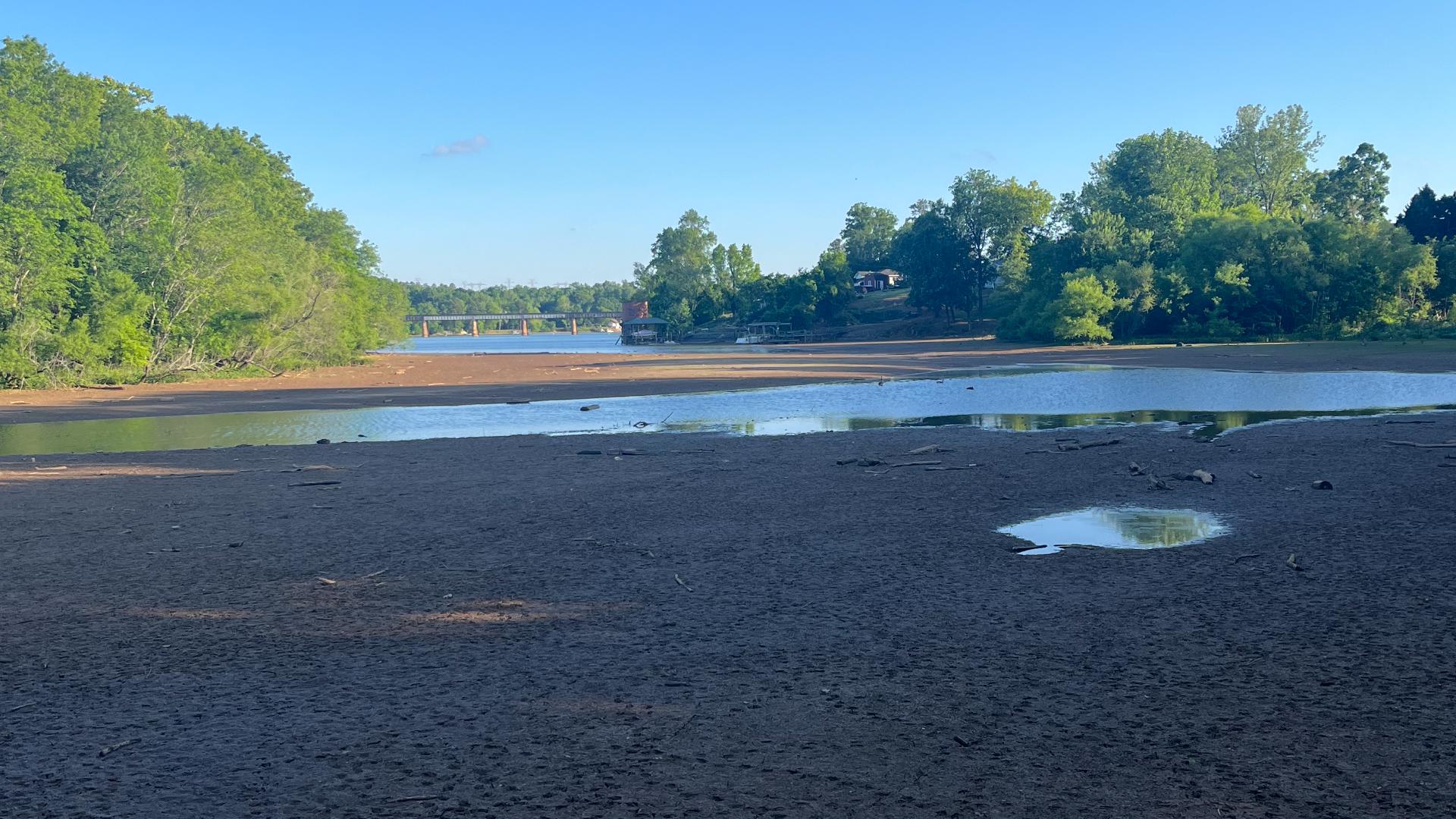 Troubled waters: Local lake, river levels drop below normal as drought ...