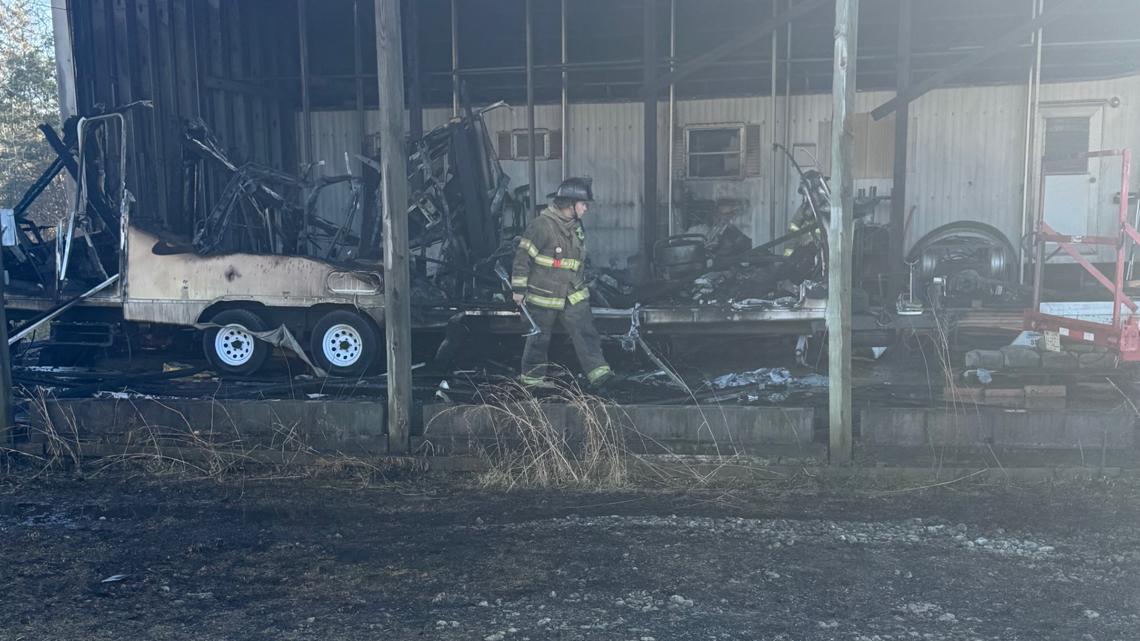 Fire damages Concord barn | wcnc.com