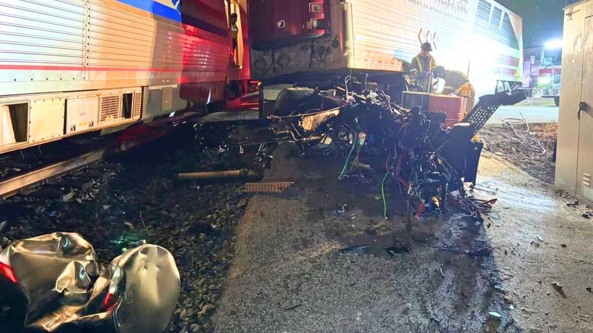 Amtrak train hits vehicle in Gaston County, North Carolina | wcnc.com