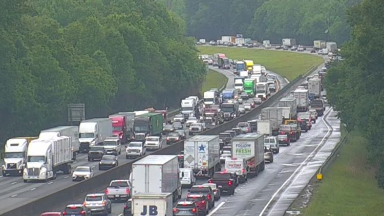 2 crashes cause major delays on I-85 in Gaston County | wcnc.com