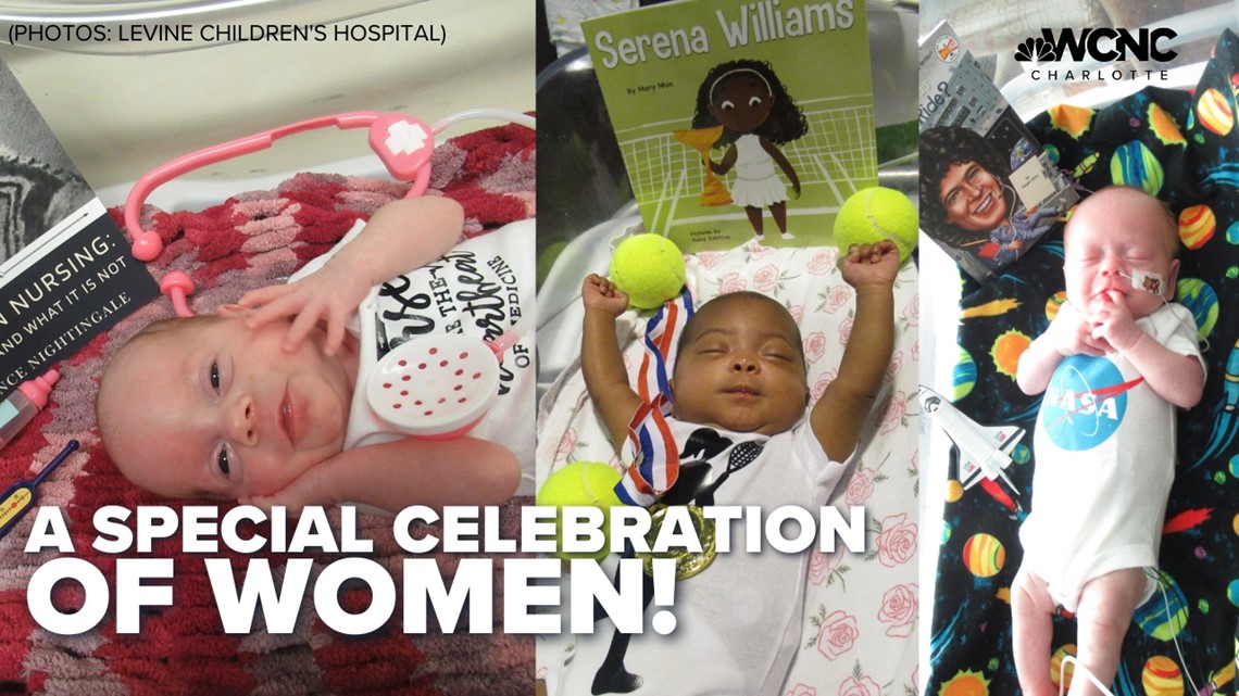 Levine Children's NICU babies honor International Women's Day | wcnc.com
