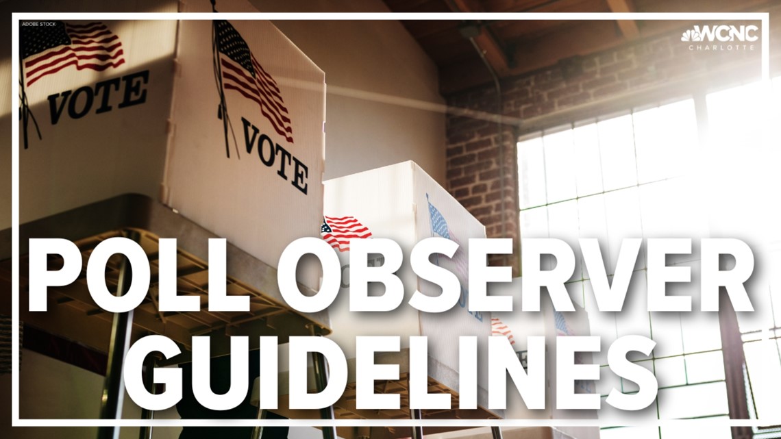 NC counties prepared for confrontational poll observers | wcnc.com