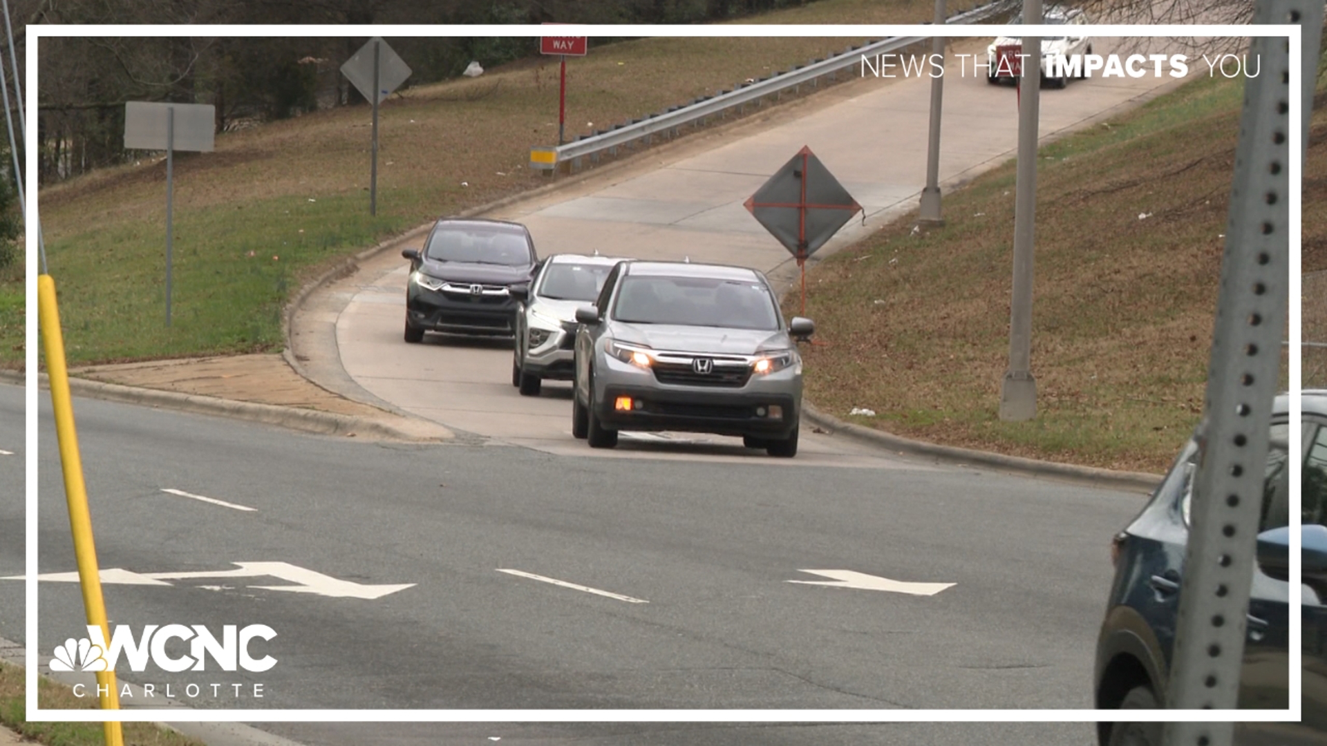 Video game simulates the infamous Exit 3A on I-277 in Charlotte | wcnc.com