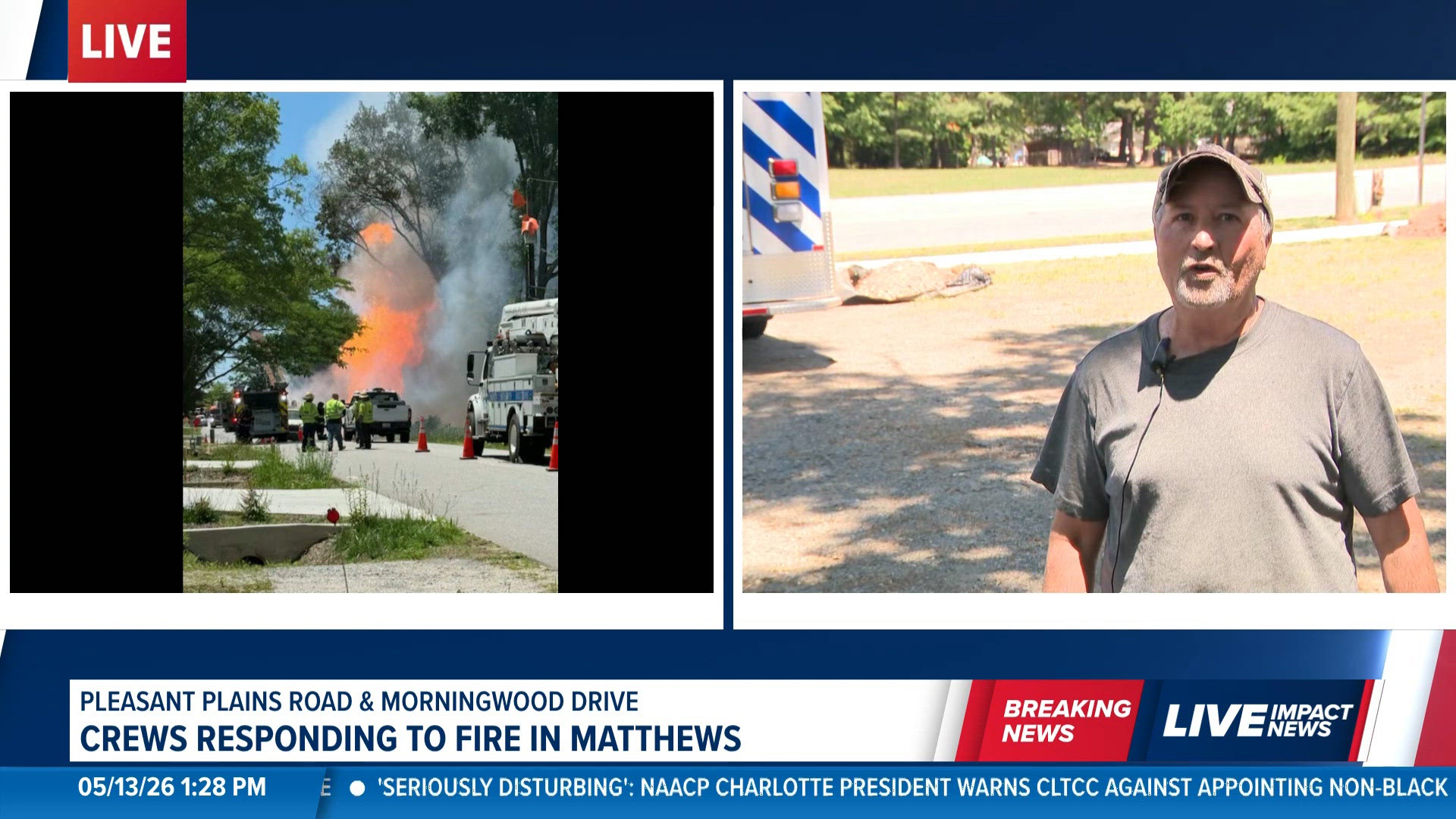 2 homes 'significantly damaged' in Matthews gas line explosion ...