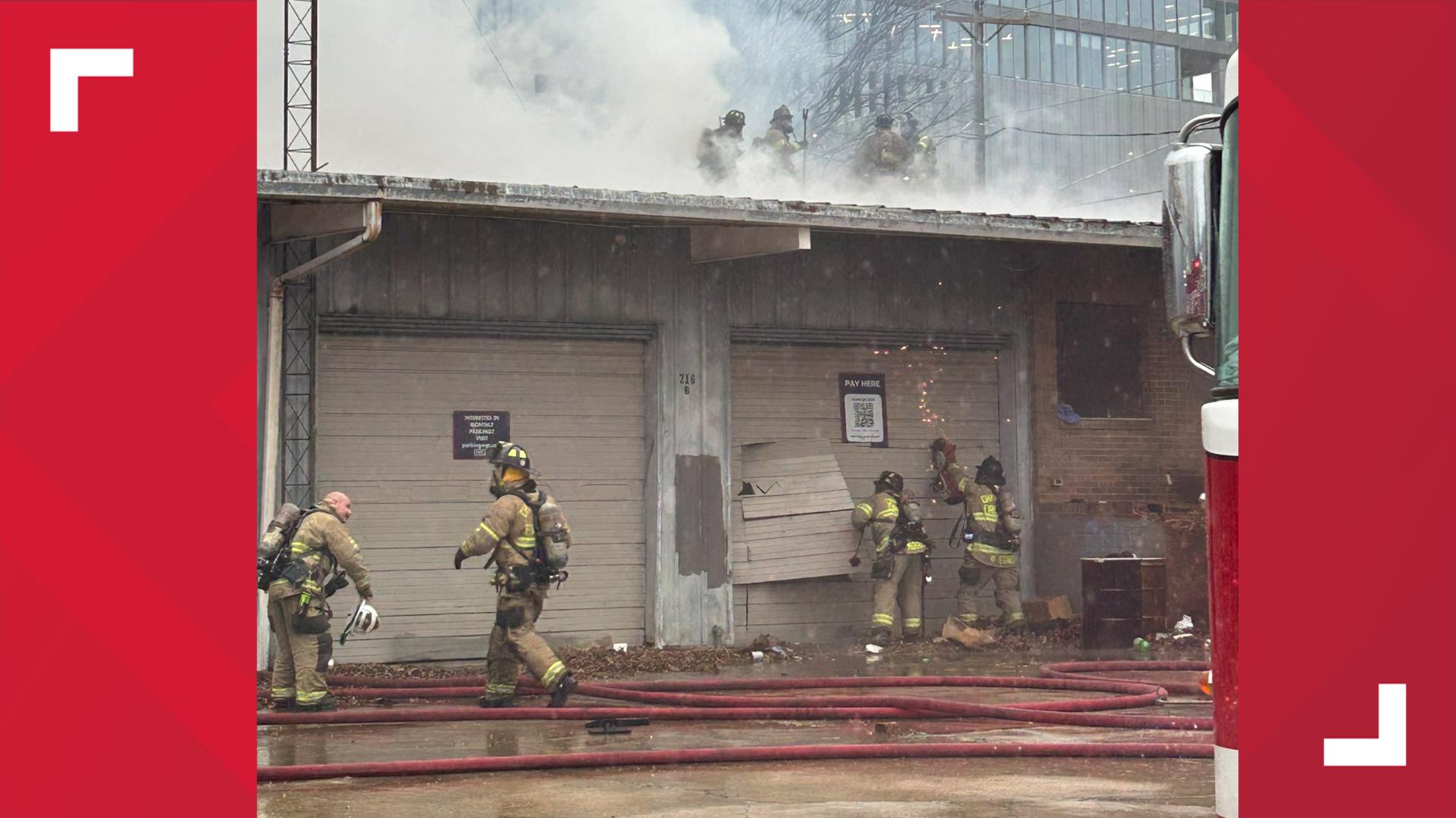 Fire near South Boulevard in Charlotte's South End | wcnc.com