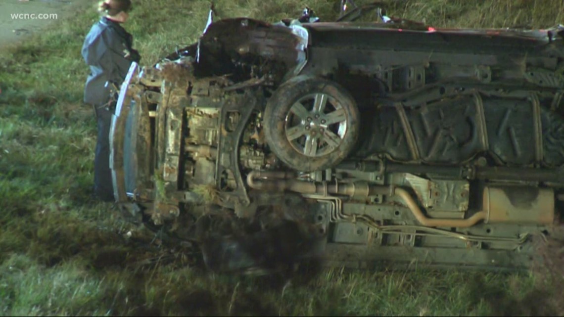 9 people injured in crash on I-485 in west Charlotte | wcnc.com